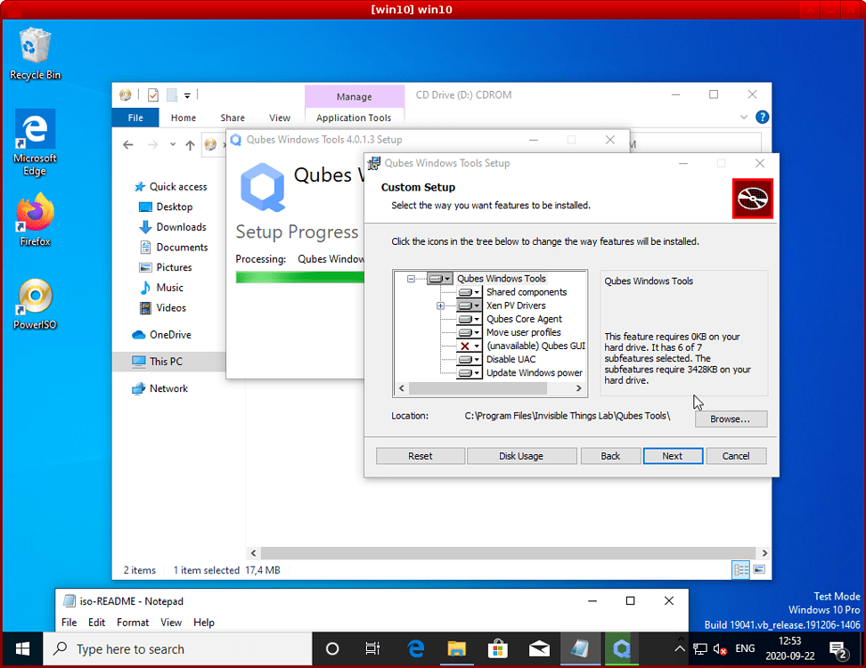 Documentation : Windows-10 installation on Qubes R4.0 - User Support - Qubes OS Forum