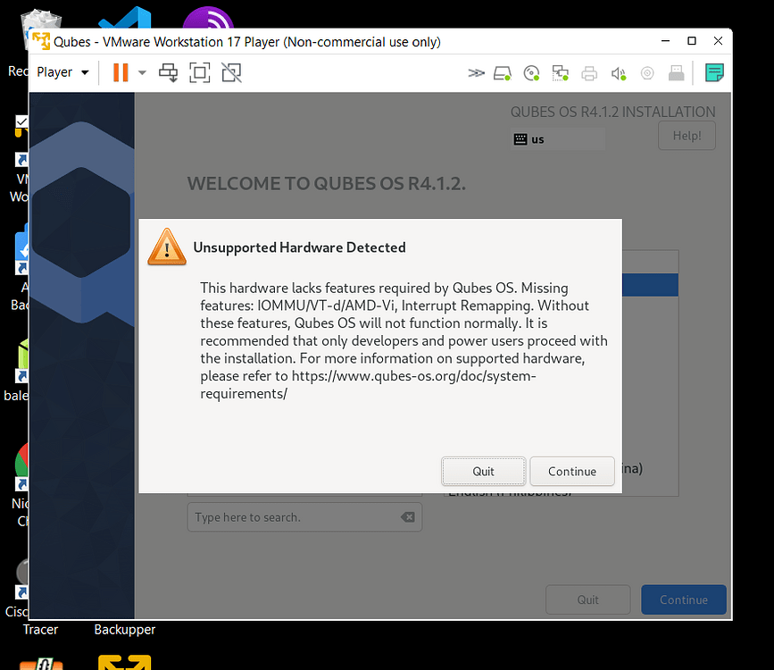 How can I install Qubes as a virtual machine in VMWare - General ...
