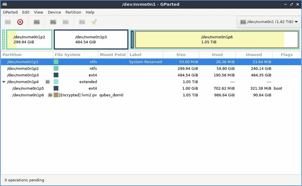 Broken Mbr Grub Cant Boot On Qubes Os Partition Solved User Support Qubes Os Forum