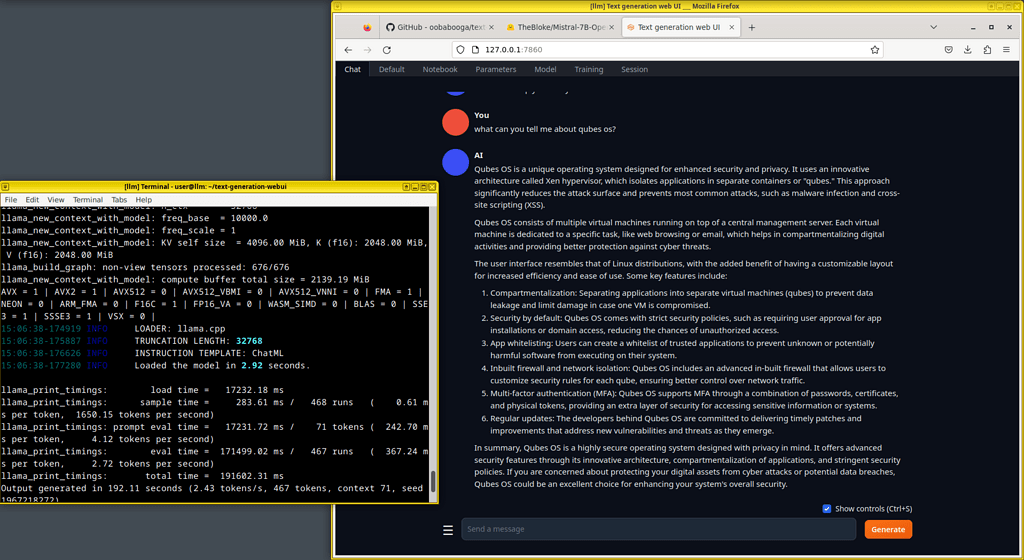 Running Local Llms With Or Without Gpu Acceleration Community Guides Qubes Os Forum