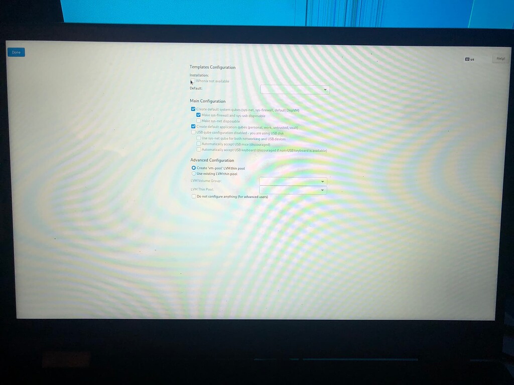 Qubes 4.2 "Initial configuration failed" - User Support - Qubes OS Forum