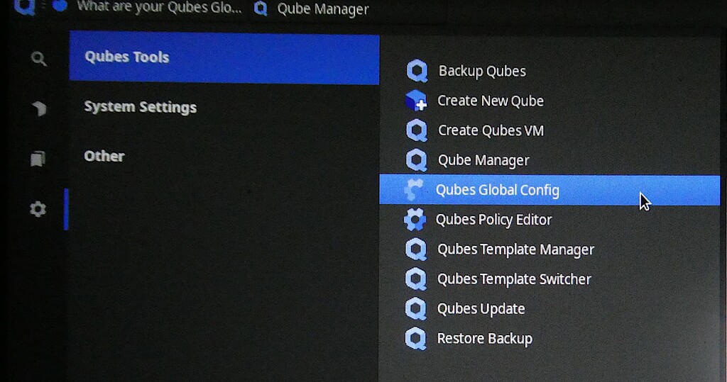 Qubes Global Config crashes after inplace upgrade to Qubes 4.2 - User Support - Qubes OS Forum