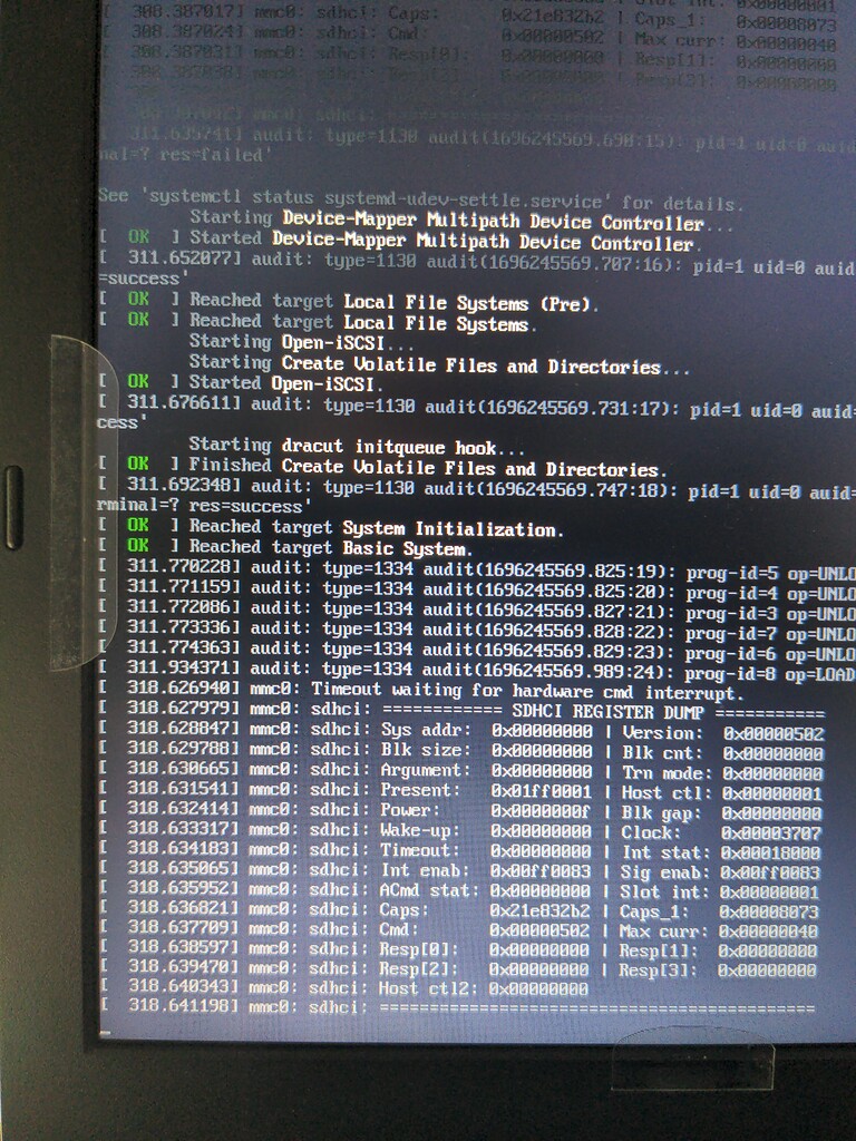 SDHCI crash when installing Qubes R4.1.2 - User Support - Qubes OS Forum
