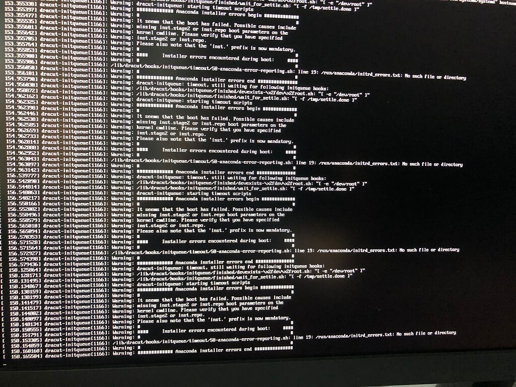 Installation Error User Support Qubes Os Forum