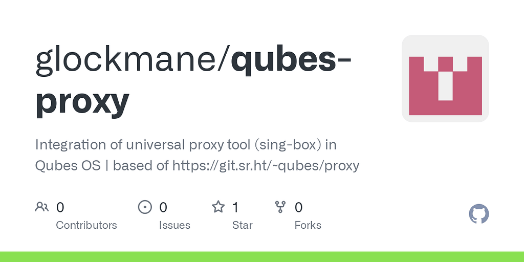 [Needs Testing] Transparent Proxy Qube with sing-box - Community Guides ...
