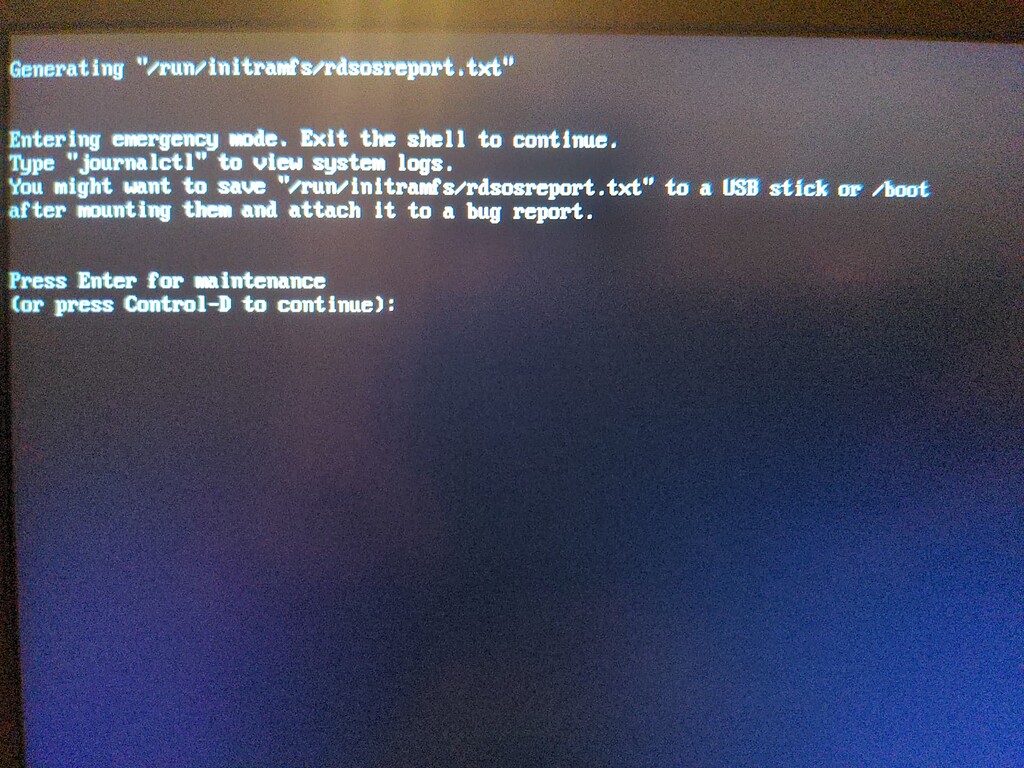 QubesOS stuck at boot - User Support - Qubes OS Forum