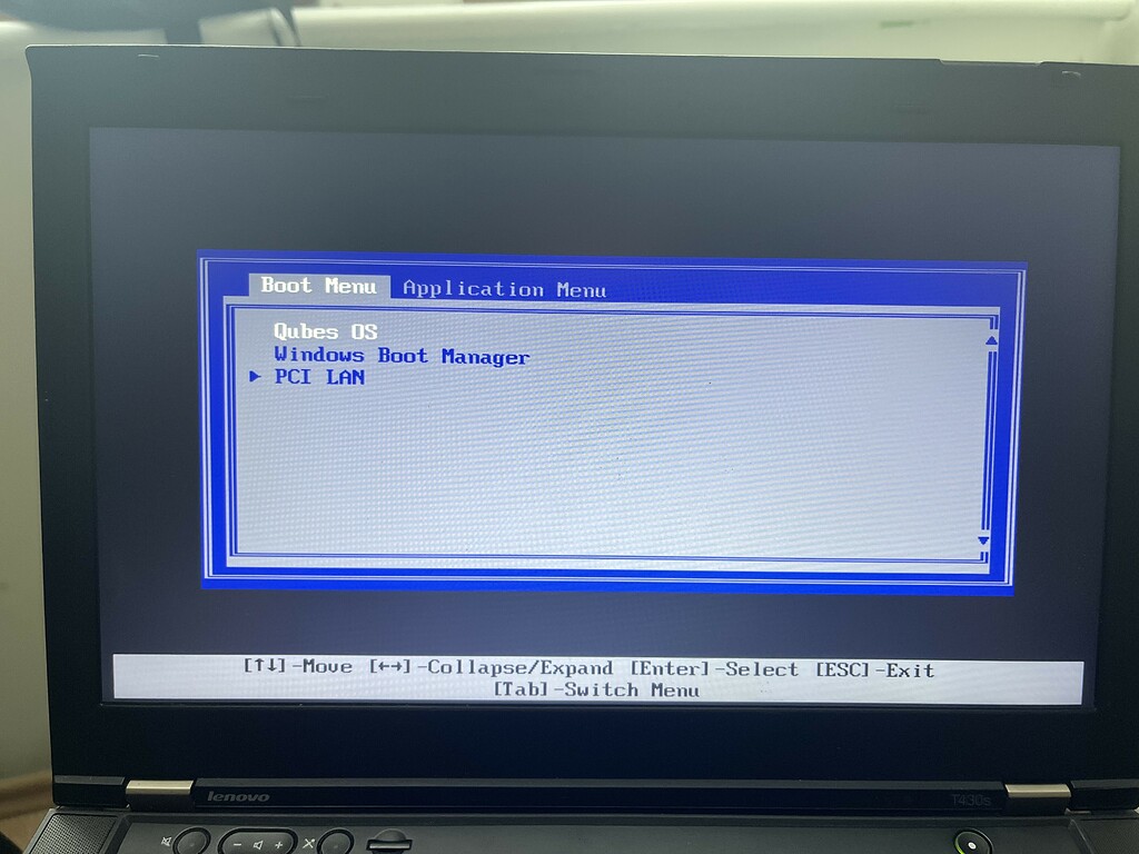 Cant choose Qubes os in boot menu after assembley - User Support ... Cant choose Qubes os in boot menu after assembley - User Support ...