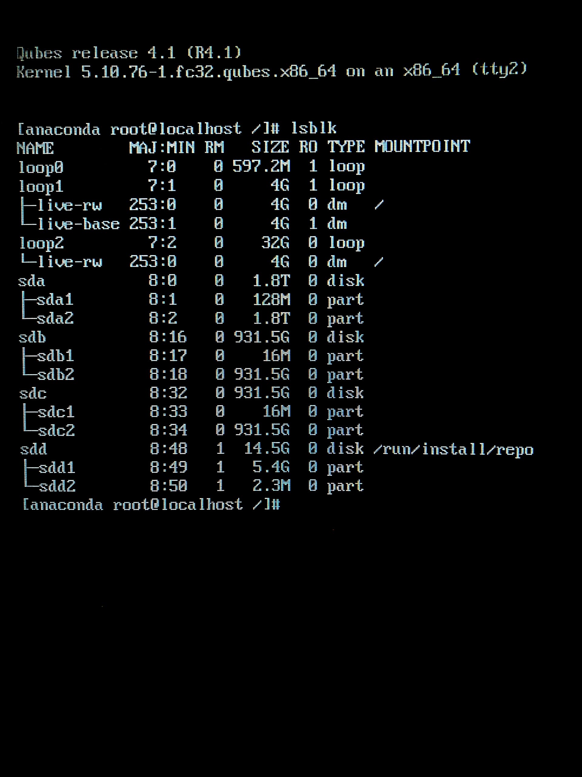 Need help installing Qubes OS - User Support - Qubes OS Forum Need help installing Qubes OS - User Support - Qubes OS Forum