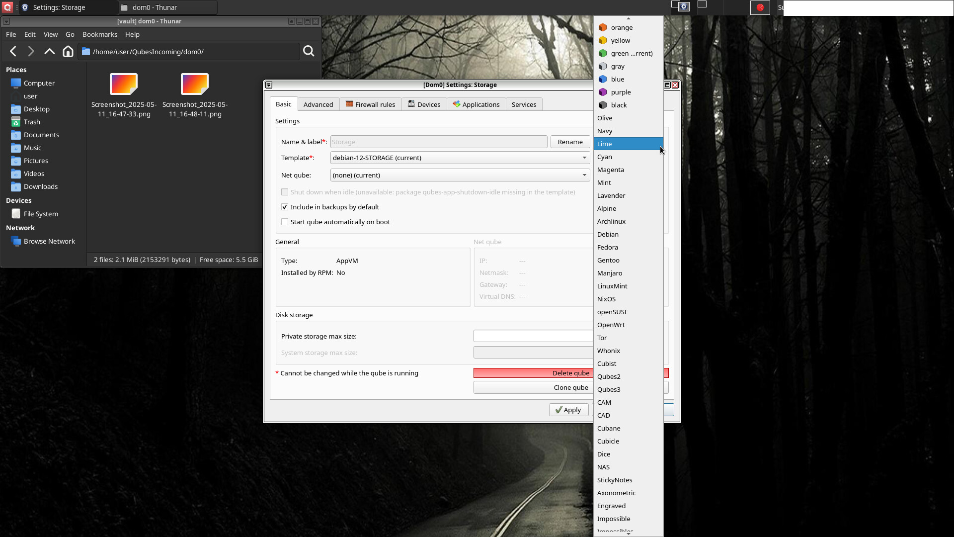 Why am I missing all my icons? [SOLVED] - User Support - Qubes OS Forum
